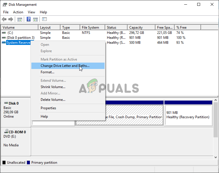 Fix Disk Space Error 0x80780119 when creating System Image