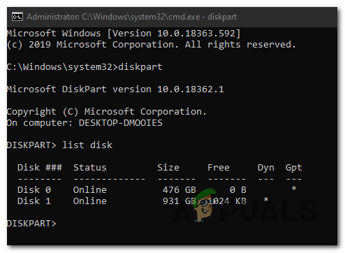 Failed to Format the Selected Partition (Error 0x8004242d) - Appuals.com