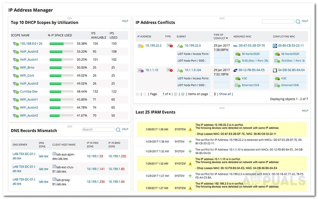 How to Monitor and Manage DHCP Servers in IP Address Manager
