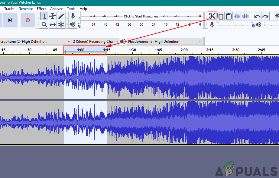 How to Cut/Trim/Arrange Audio in Audacity? - Appuals.com