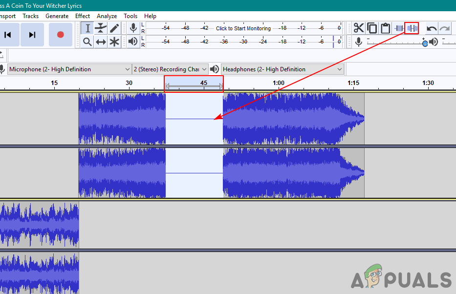 How to Cut/Trim/Arrange Audio in Audacity? - Appuals.com