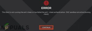 Fix: Apex Legends Anti Cheat Error