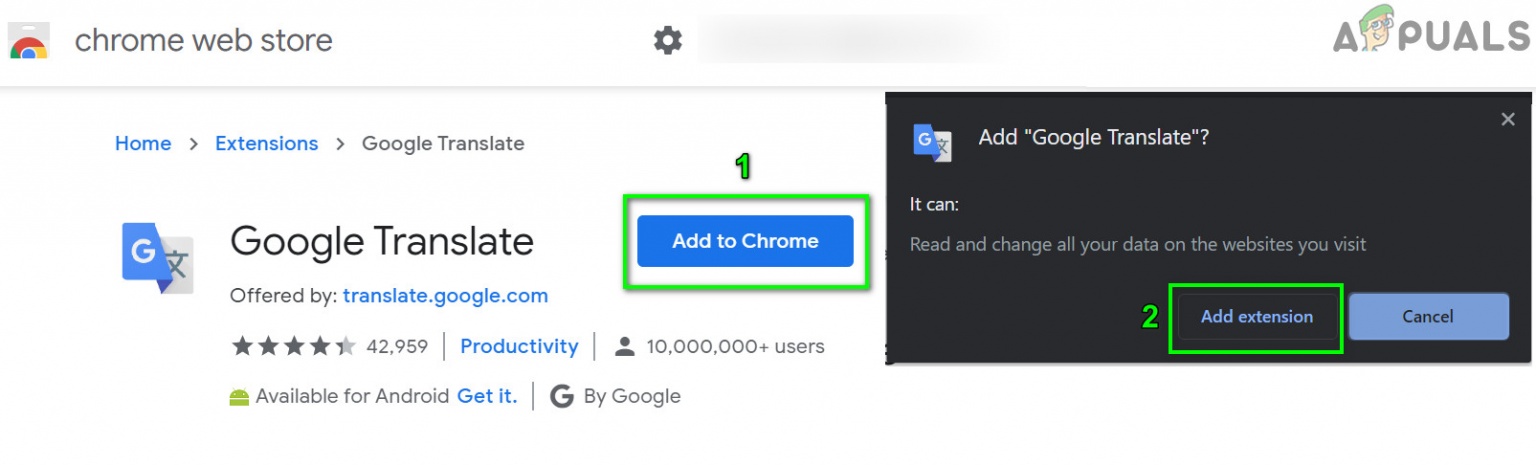 Fix: Google Translate not Working - Appuals.com