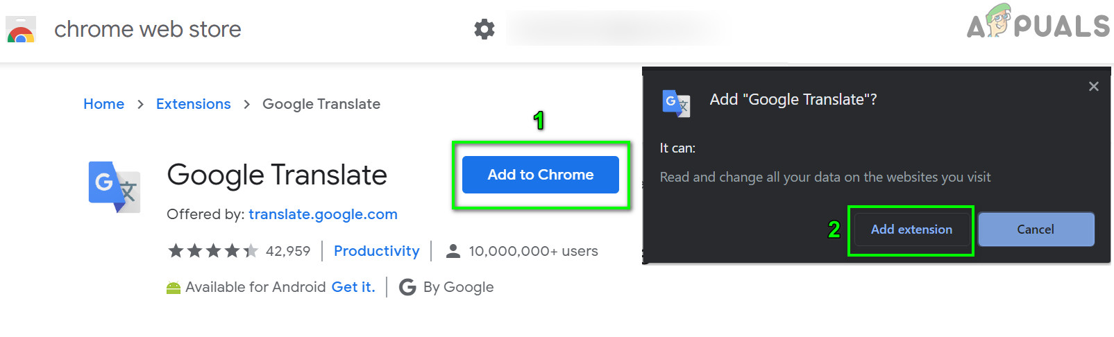 Fix: Google Translate not Working - Appuals.com