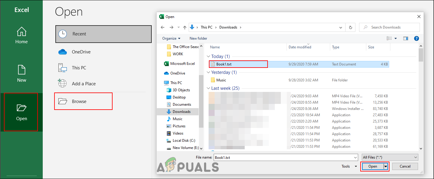 How To Convert TXT To CSV Appuals