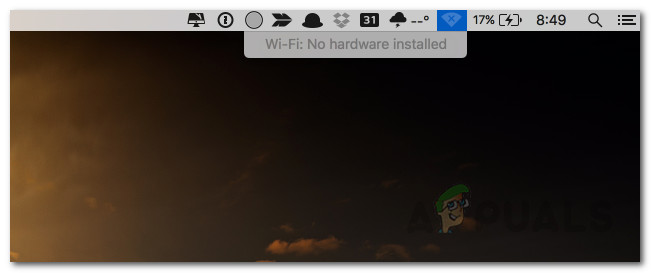 [FIX] Mac WiFi: No Hardware Installed - Appuals.com