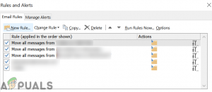 Fix: Outlook Rules not Working on Windows 10 - Appuals.com