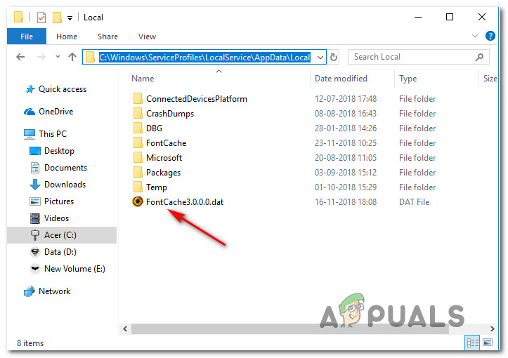 How to Fix Corrupted Fonts on Windows 10 and 8 - Appuals.com