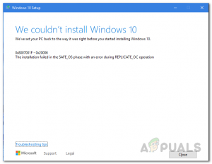 How to Fix Windows 10 Installation Failed in SAFE_OS During REPLICATE ...