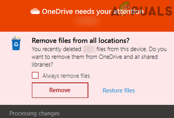 Fix OneDrive Automatically Deleting Files From OneDrive Folder Appuals
