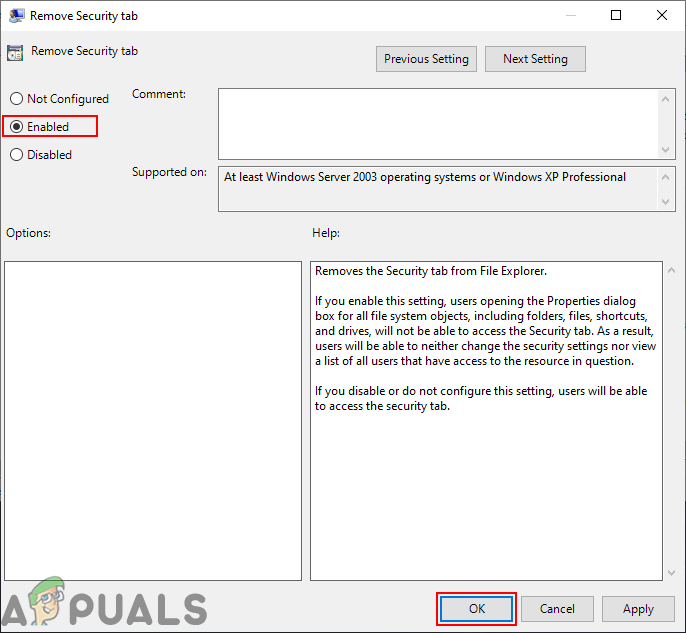 How To Remove Security Tab From Files And Folders Properties Windows