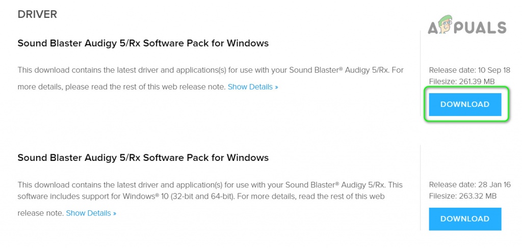 Fix: Creative SB Audigy 2 ZS Issue: No sound after Update
