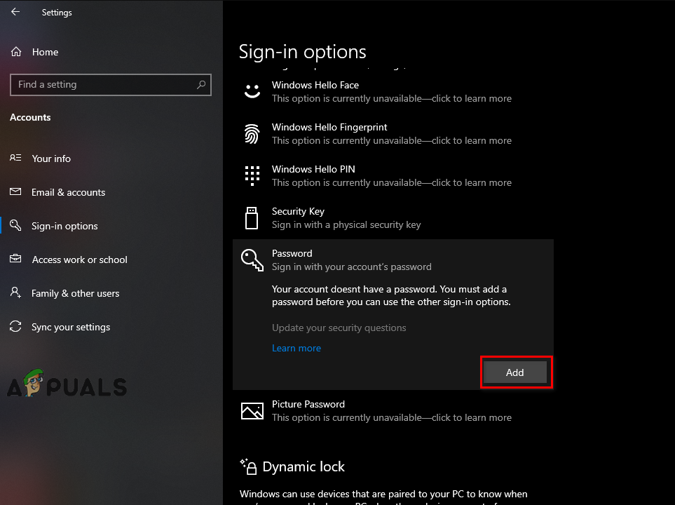Fix: Your Credentials Did not Work in Remote Desktop