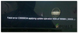 [FIX] Fatal Error C0000034 when Applying Windows Update - Appuals.com