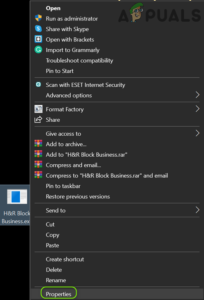 H&R Block Business Software not Opening
