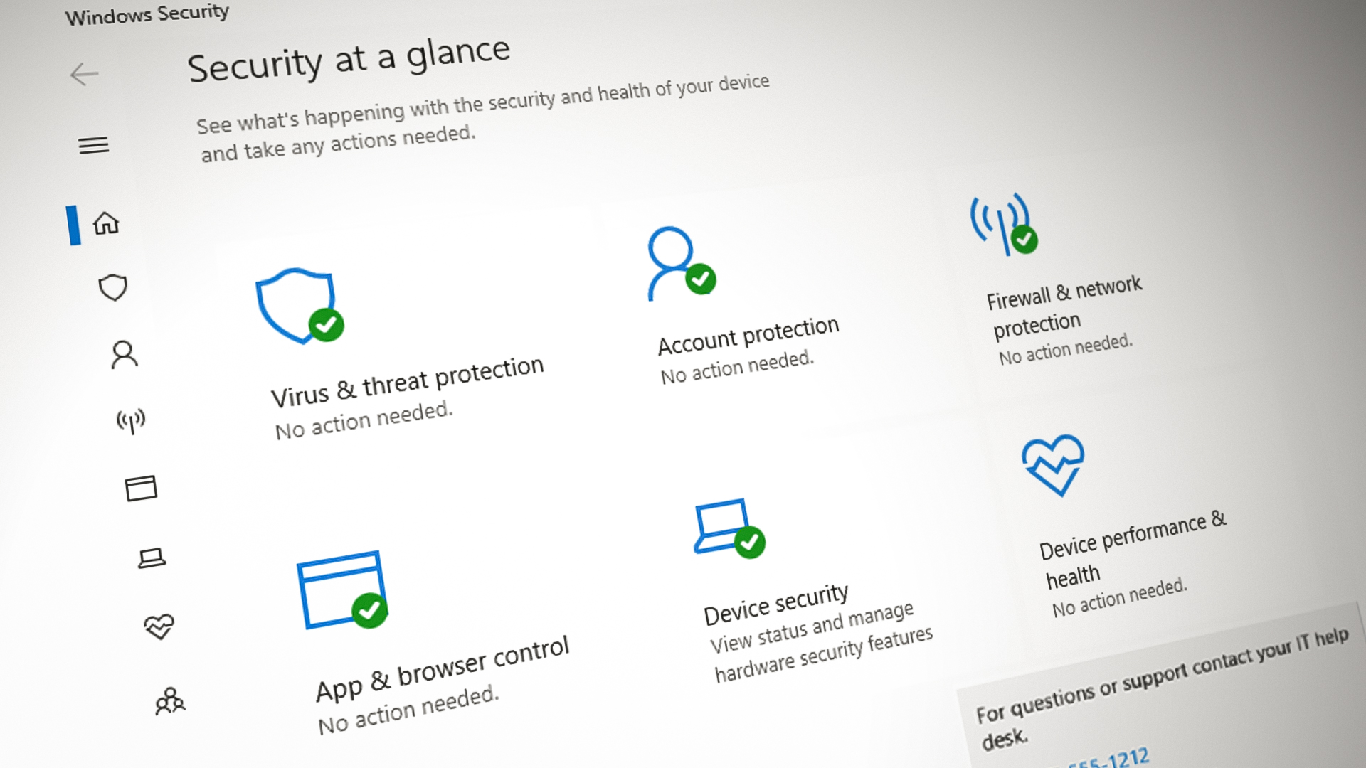 How to Customize Support Contact Information in Windows Security?