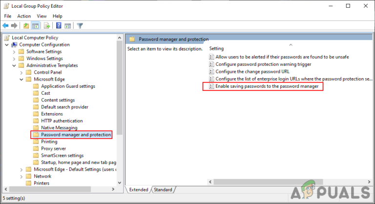 How to Enable or Disable Save Passwords in Microsoft Edge in Windows 10?