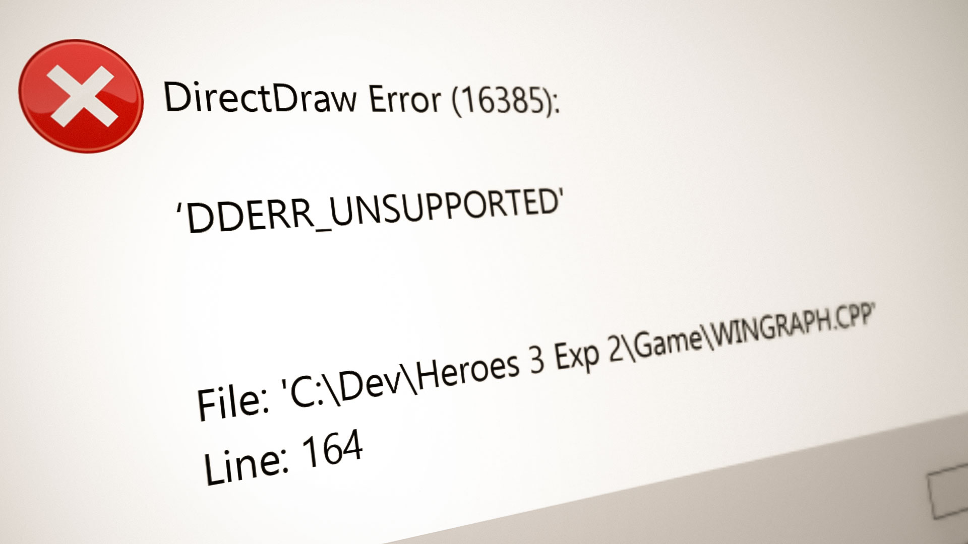 [FIX] DirectDraw Error when Playing Legacy Games on Windows 10?