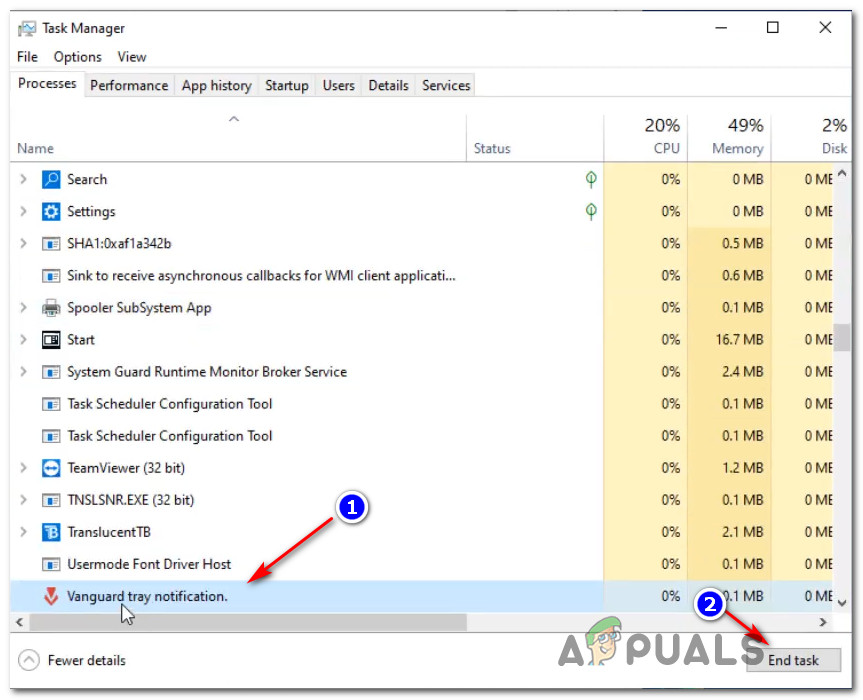 Valorant Error Code 57 on Windows 10 (Fix) - Appuals.com