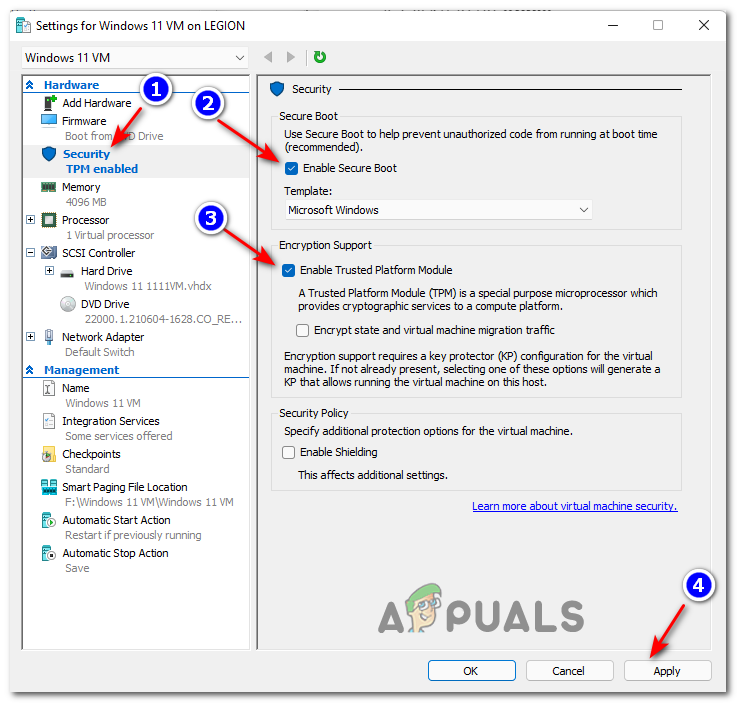 How to Create a Windows 11 Virtual Machine using Hyper-V - Appuals.com