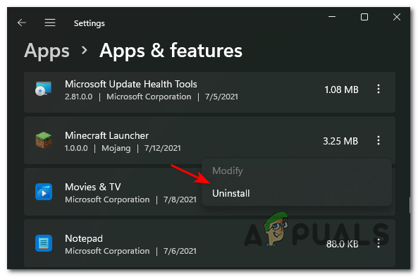 How To Remove Installed Programs On Windows 11