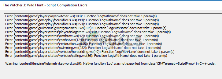 Fix: Witcher 3 Script Compilation Error - Appuals.com