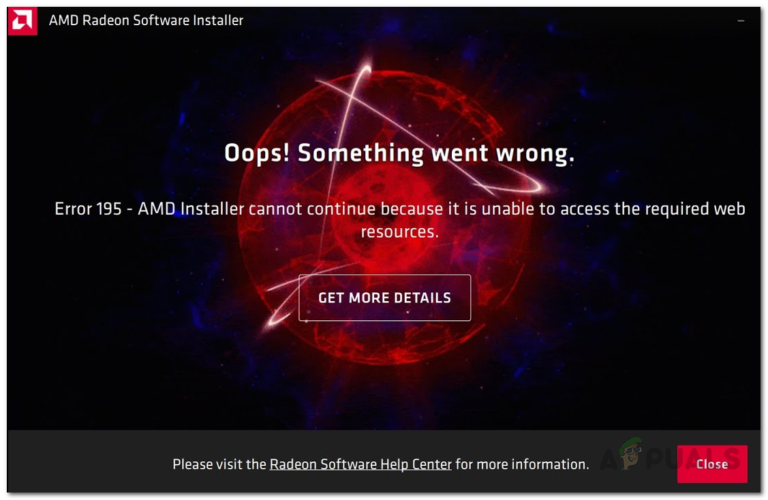 AMD Installer Shows Error 195 (Oops! Something Went Wrong)? Here is how ...
