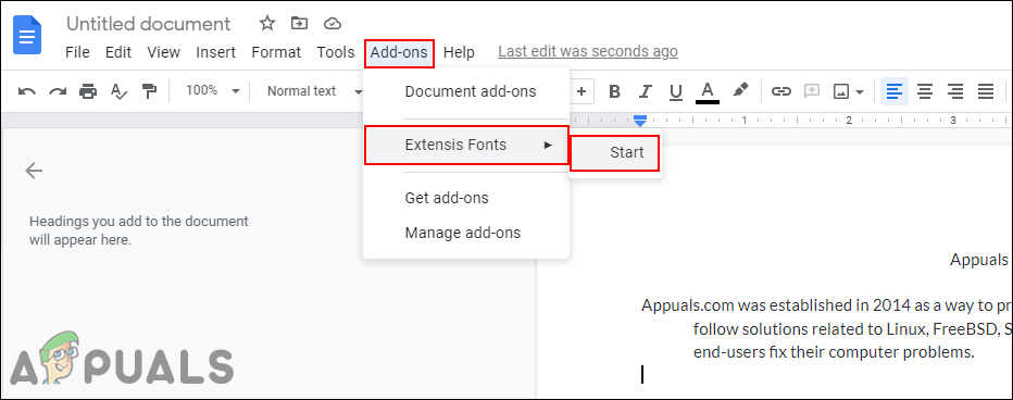 How to Add Custom Fonts to Google Docs? - Appuals.com