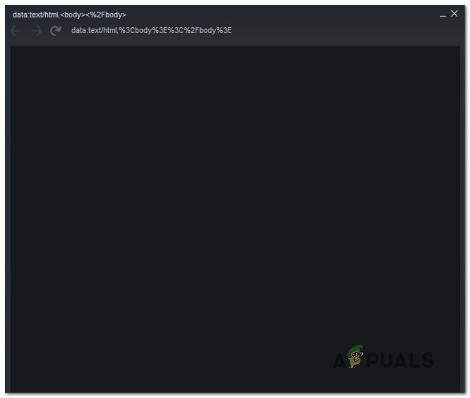 Fix: 'Data Text HTML 3CBody 3E 3C 2Fbody 3E' on Steam - Appuals.com