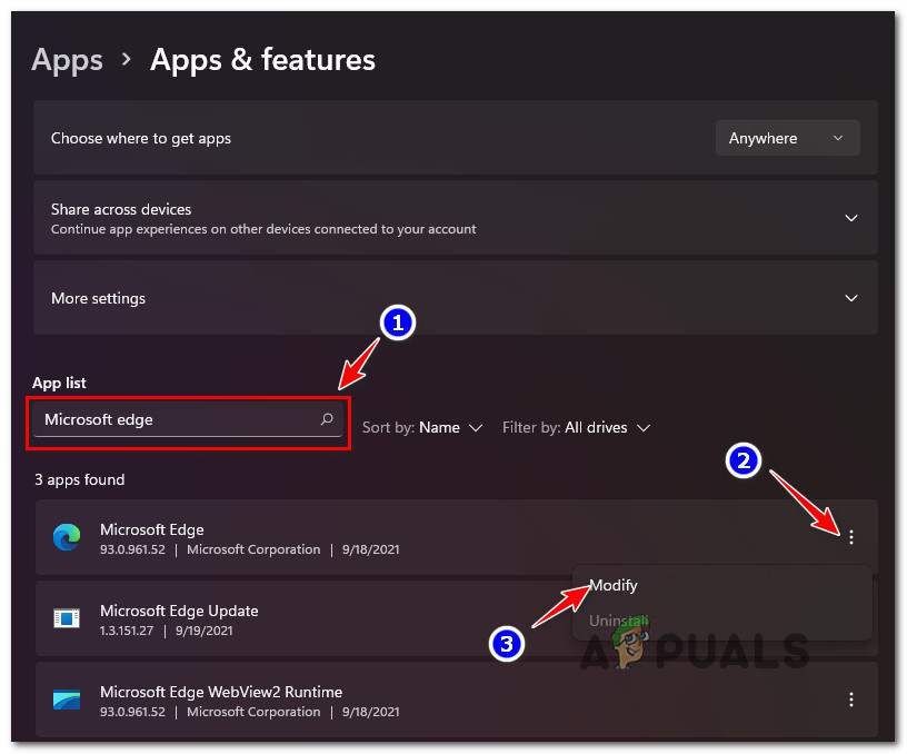 How to Fix 'WebView2 SDK/Edge' Error on Windows 11