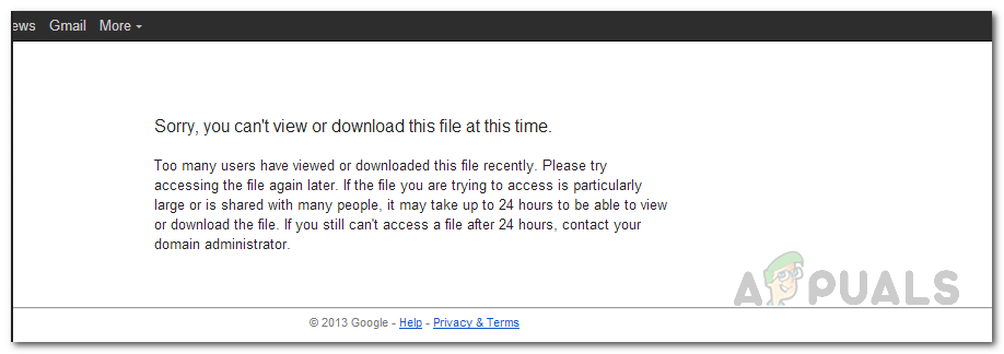 Sorry, you can't view or download this file error? Here's how to fix ...