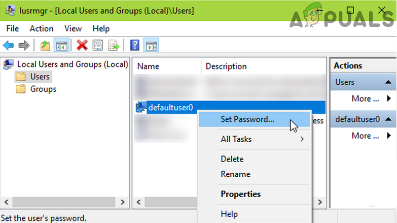 How to Remove Defaultuser0 Password on Windows? - Appuals.com