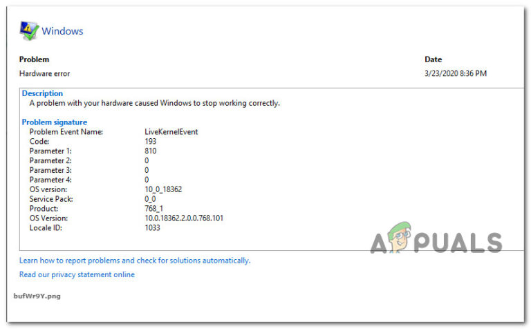How to Fix 'Live Kernel Event Code: 193' on Windows?