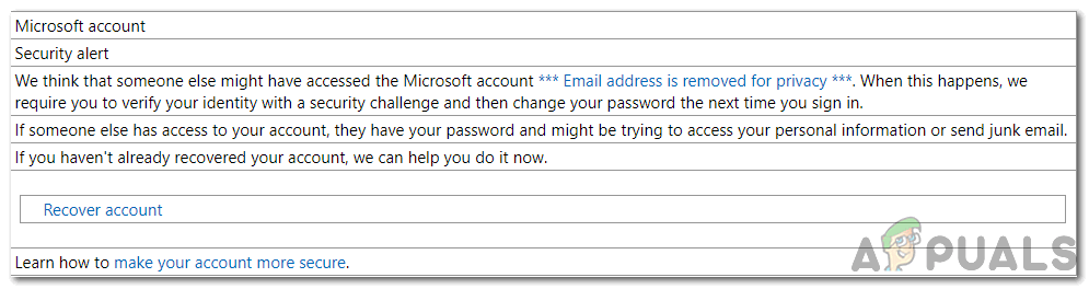 Are Emails from 'security-noreply-account@accountprotection.microsoft ...