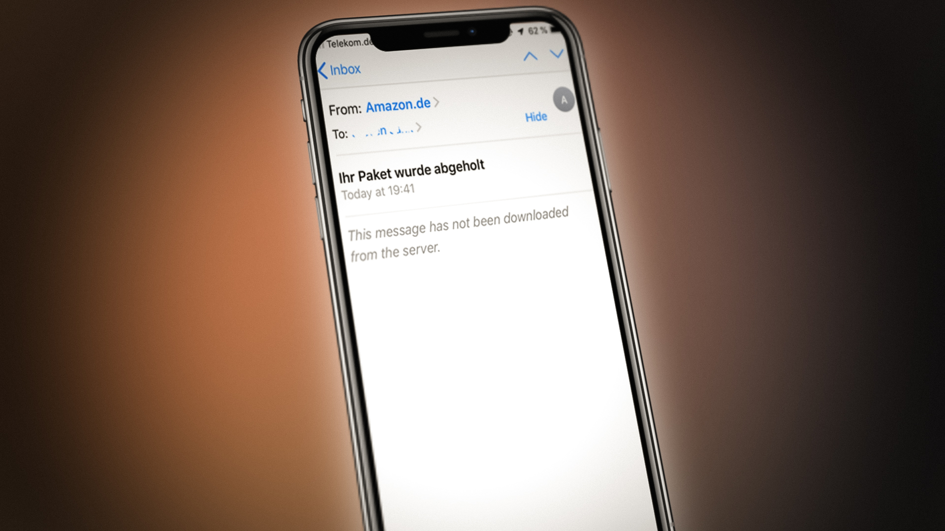 Fix: 'Message has not been downloaded from the server' Error