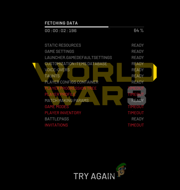 World War 3 Fetching Data Timeout Error Try These Fixes