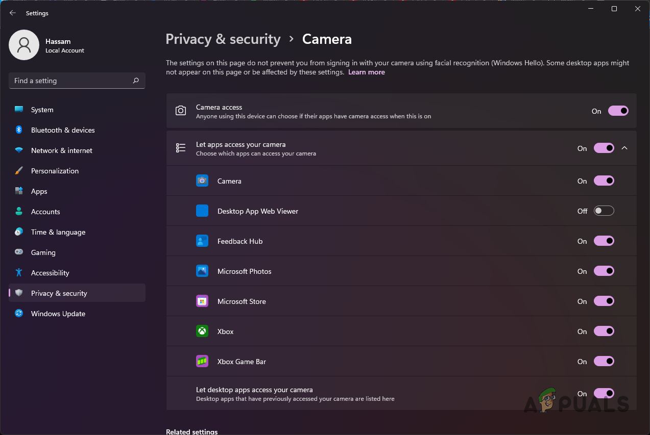 Webcam not working in Windows 11? Here's how to fix - Appuals.com