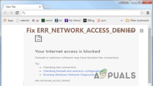 How to Fix “ERR_NETWORK_ACCESS_DENIED” on Chrome?