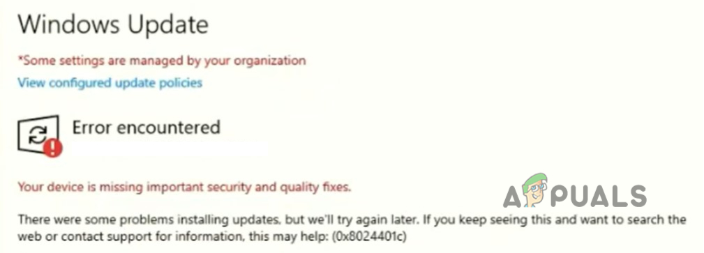How to Fix Windows Update "Error Code: 0x8024401c" on Windows 11 ...