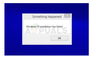 How to Fix "Windows 10 Installation has Failed" Error?