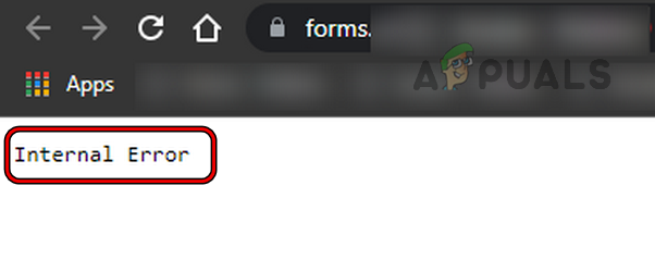 How to Fix "Internal Error" on Google Forms?