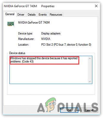 Fix: NVIDIA Code 43 (Windows has stopped this device because it has ...