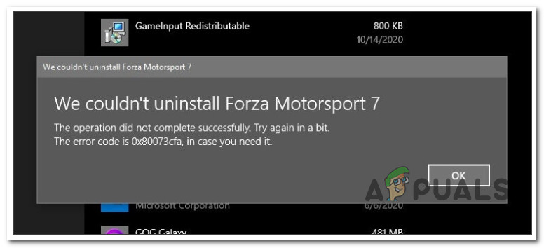 How to Fix Error 0x80073CFA When Uninstalling Apps on Windows