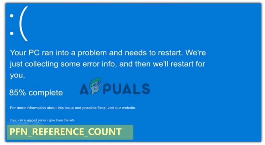 Fix: 0x0000001C: PFN_REFERENCE_COUNT Blue Screen error in Windows