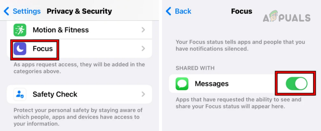 What Is Share Focus Status And How To Enable It Ios And Macos
