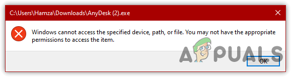 Fix: Windows Cannot Access The Specified Device Path or File - Appuals.com