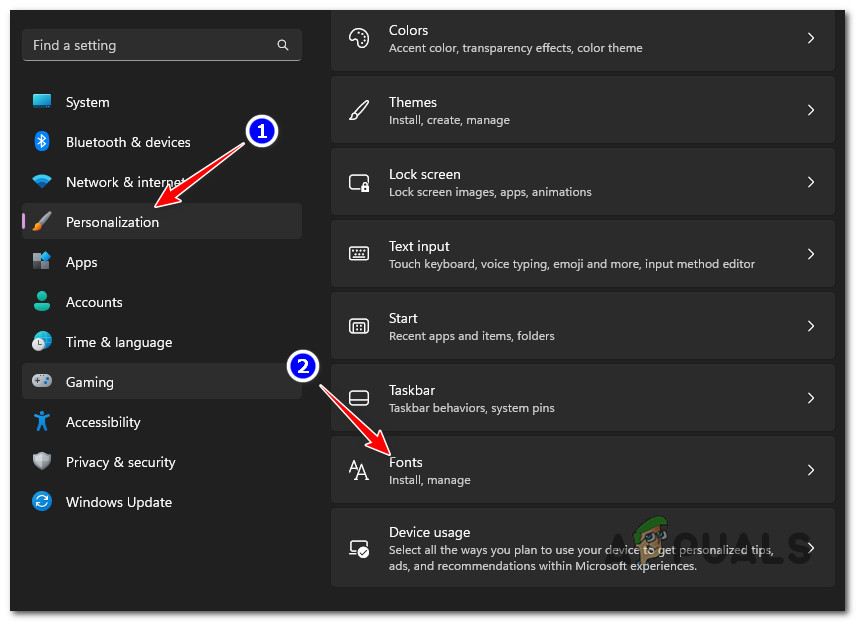 How to Change the Font Size on Windows 11?