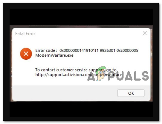 Fix: Error Code: 0x00000001419101f1 on COD: MW/Warzone