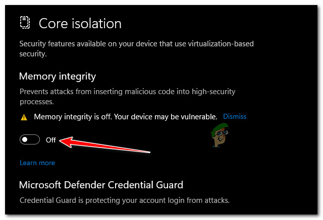 Enable Or Disable Core Isolation Memory Integrity In Windows 11 0703