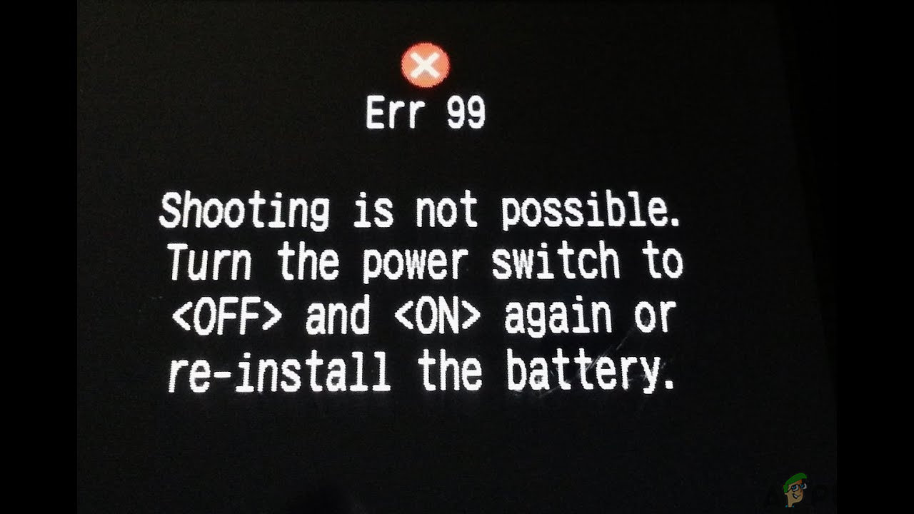 Getting Err 99 on Canon? Follow these steps
